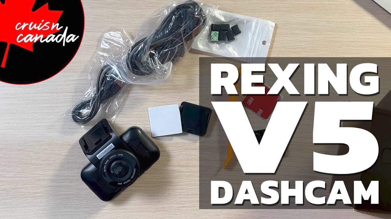 We Take A Look At The Rexing V5 4K Modular Dash Cam | Our Review - YouTube