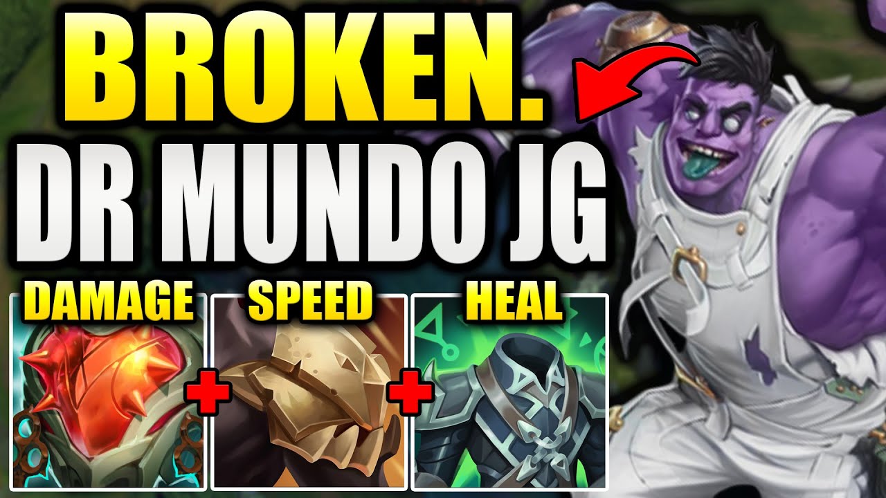 HOW TO PLAY DR MUNDO JUNGLE AFTER RITO MADE HIM EVEN TANKIER... - YouTube