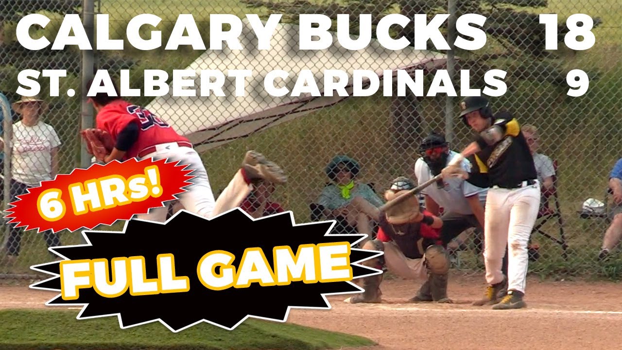 Calgary Bucks 15U AAA baseball team blasts 6 homers to power win - YouTube