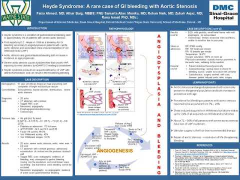 Heyde syndrome: A rare case of GI bleeding with Aortic Stenosis - YouTube