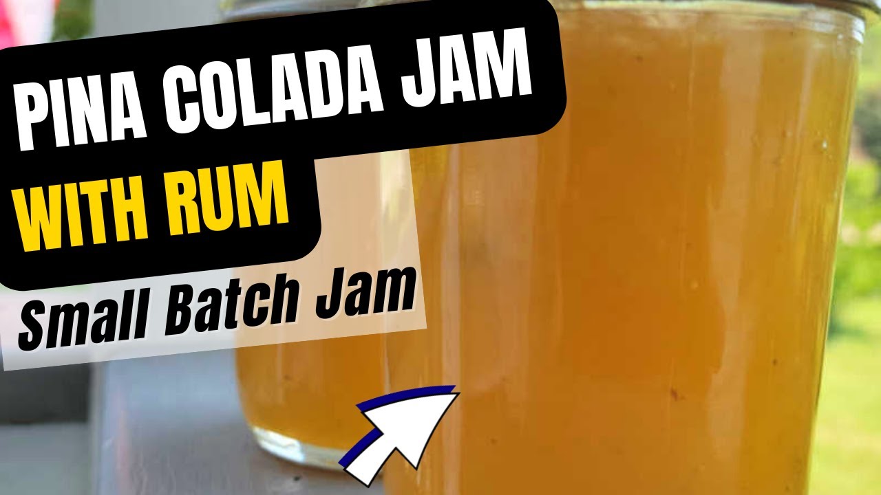 How to Make Pina Colada Jam | CANNING | Small Batch Jam - YouTube