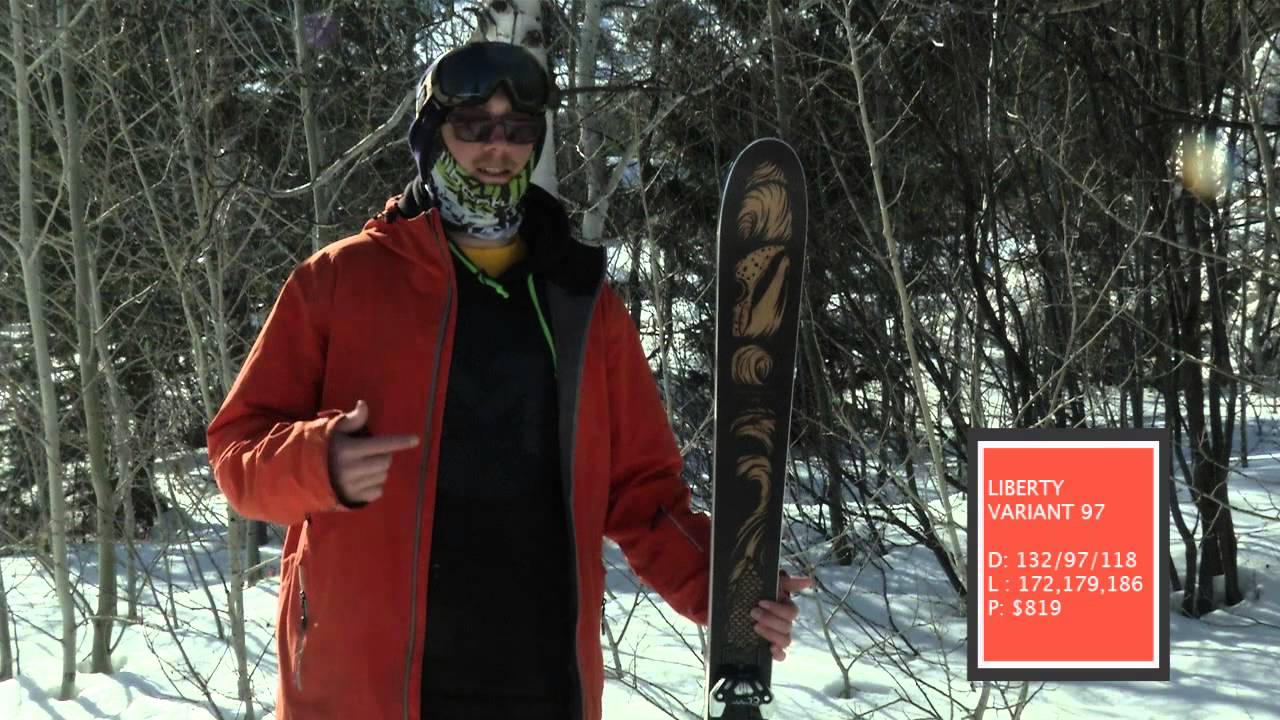 Liberty Skis Variant 97 – POWDER 2015 Buyer’s Guide - YouTube