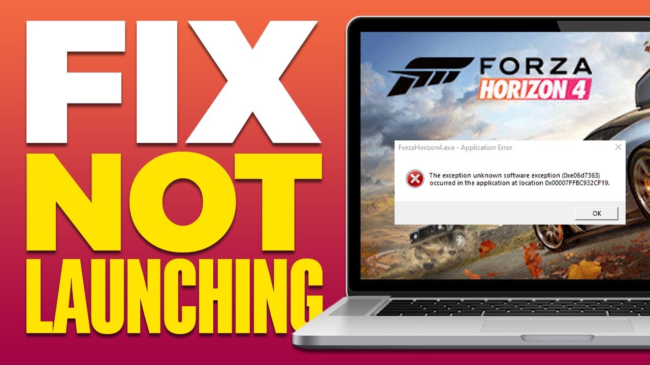 How To Fix Forza Horizon 4 Not Launching (2025) - YouTube