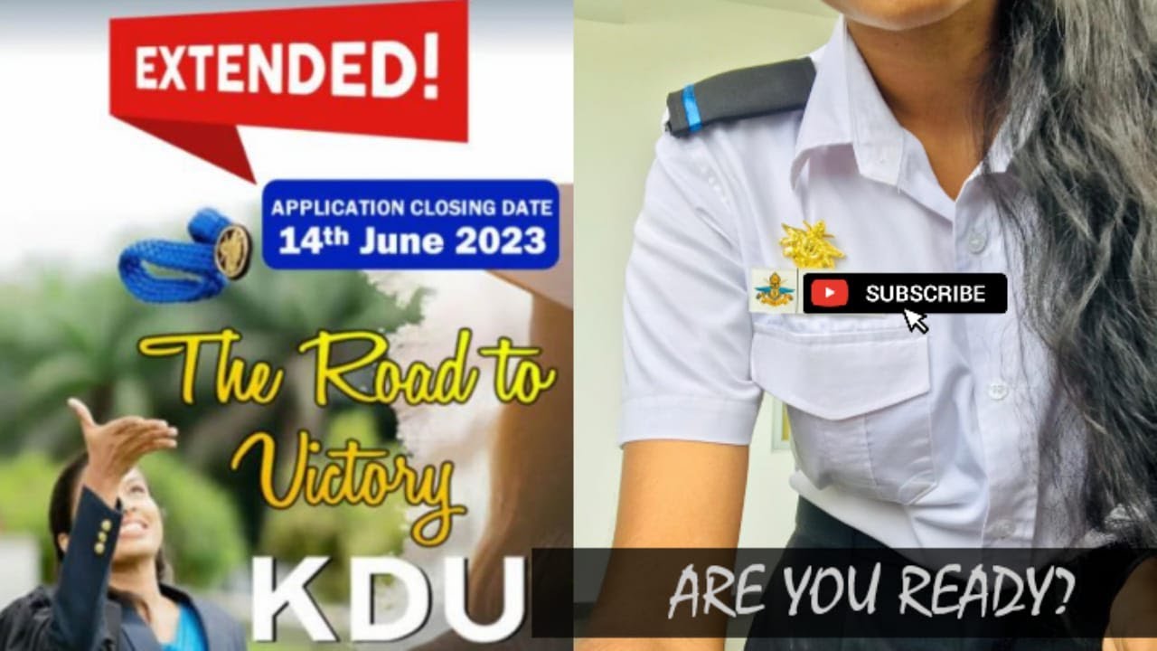 2 Days Left! Don't Miss Your Chance To Apply For Kdu Intake 41 (2023 ...