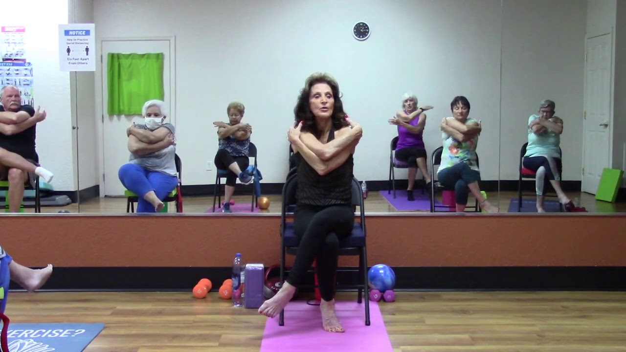Anytime Chair Yoga with Arlene Cowin - YouTube
