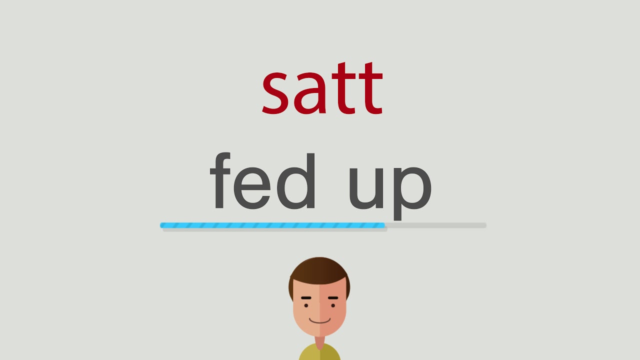 Wie heißt satt auf englisch - YouTube