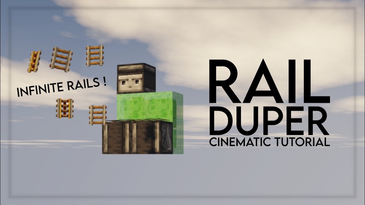 Rail Duper - Minecraft - YouTube