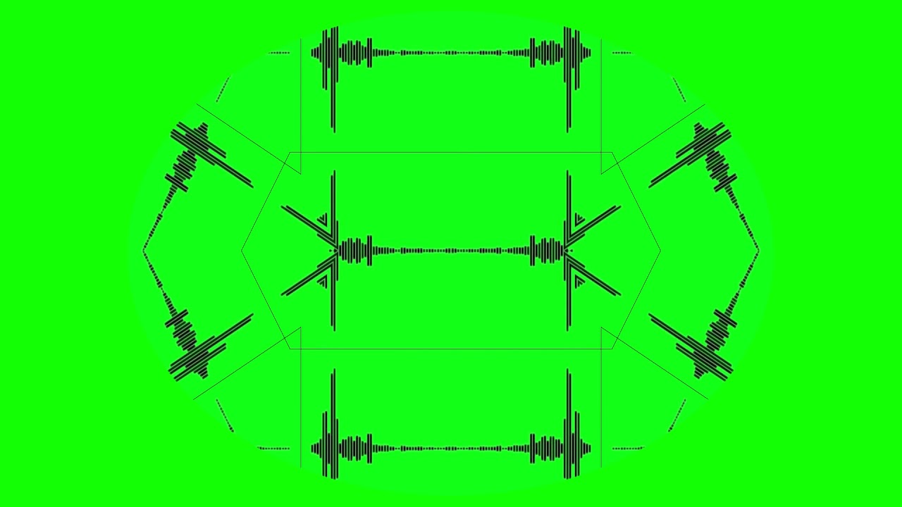 BEST AUDIO SPECTRUM VISUALIZER GREEN SCREEN VIDEO FREE CHROMA KEY ...