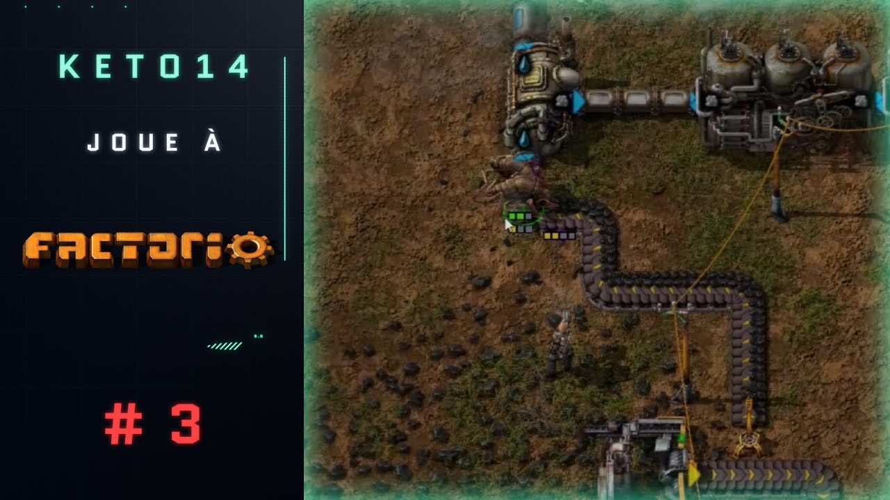 Factorio - Radar TimoPlaysHD | Première attaque | Mur - #3 [FR] - YouTube