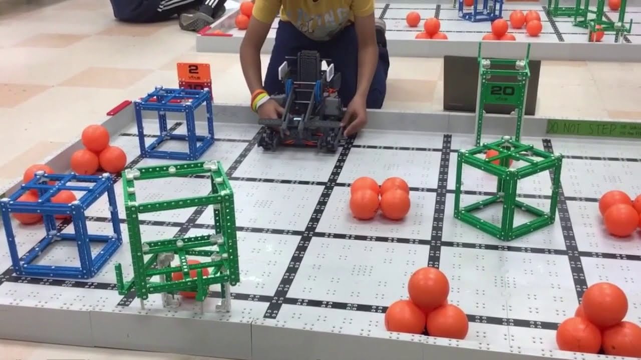 80 Point Autonomous Code - VEX IQ - Squared Away - YouTube