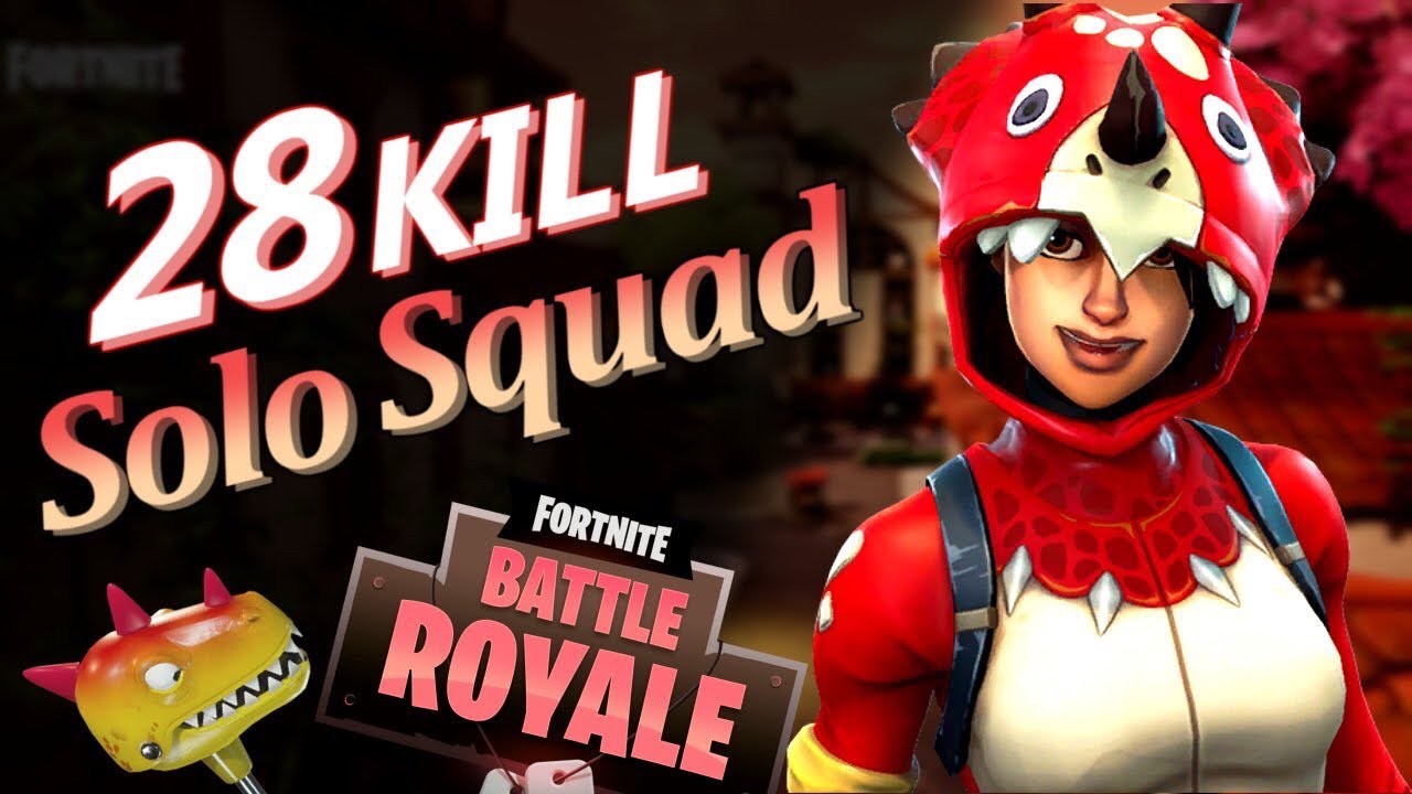 solo squad 28kill - YouTube