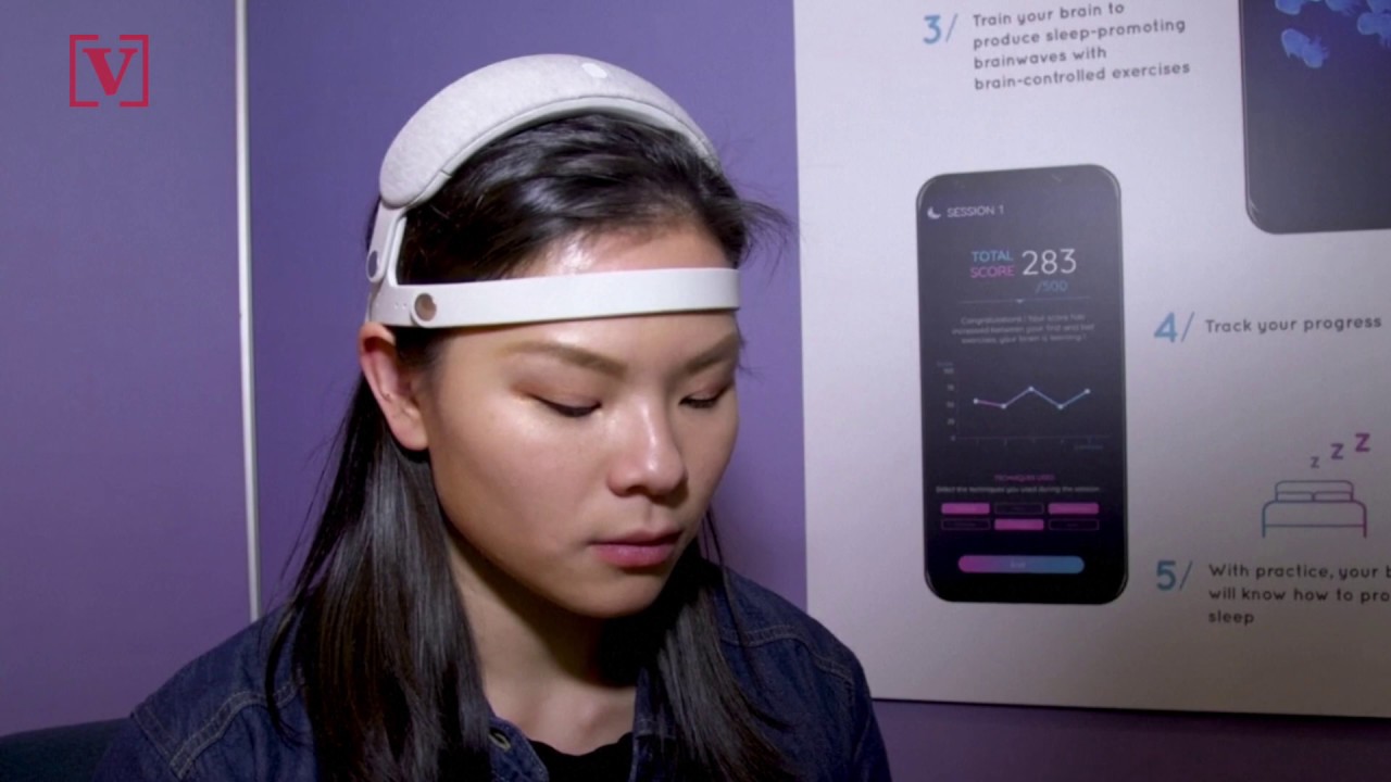 Sleep-Tech Startups Demonstrate Sleeping Devices Of The Future - YouTube
