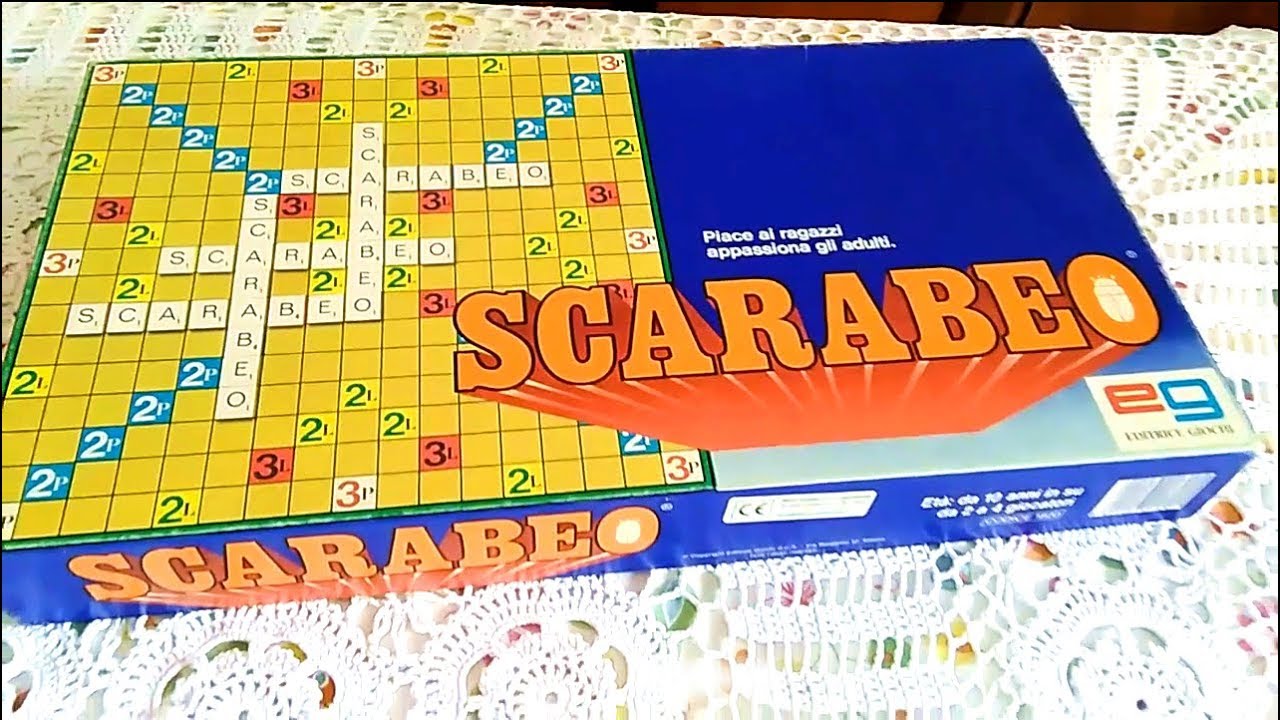 [Giochi da Tavolo] SCARABEO e SCALAPAROLA - Giochiamo e Paroliamo in ...