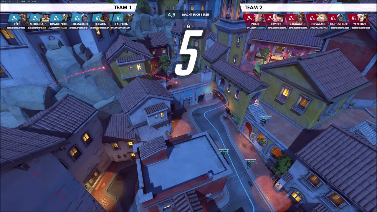 Overwatch Rialto Spawn Damage Bug - YouTube