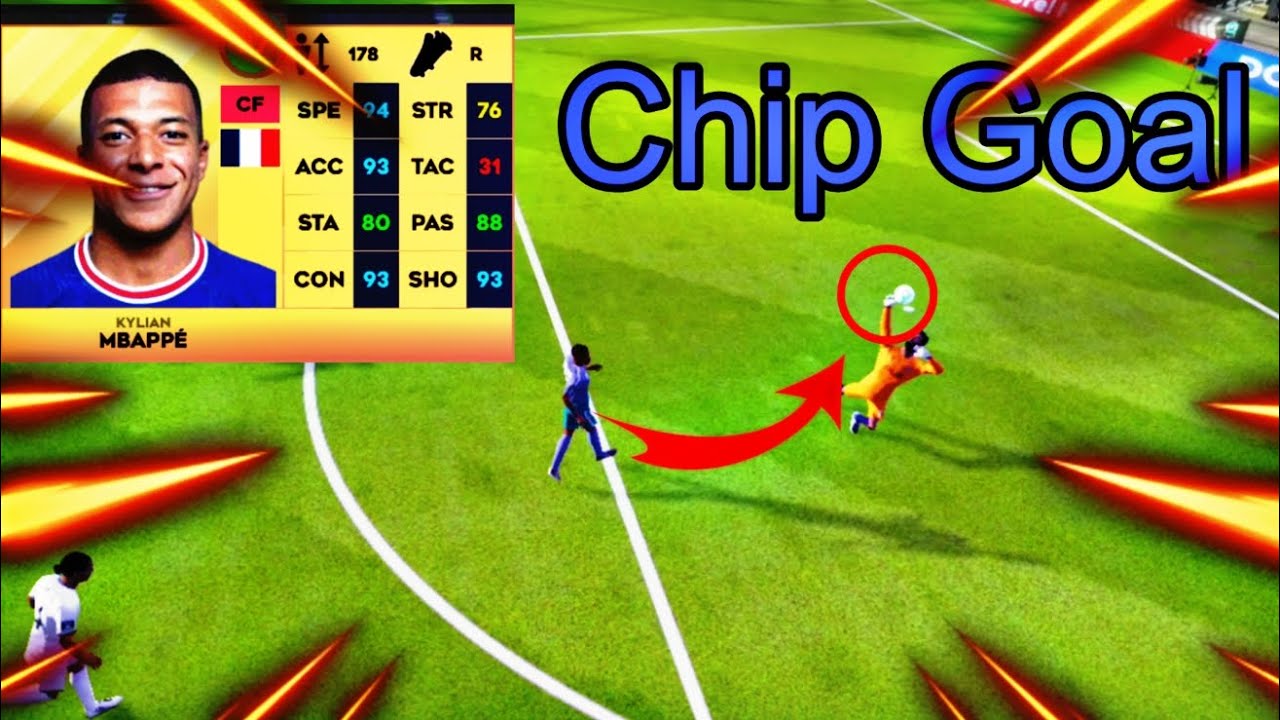 Mbappe Chip Goal in DLS 2023 - YouTube