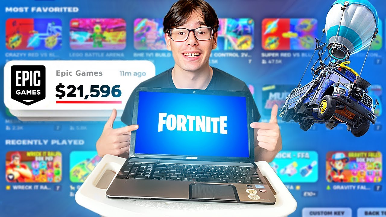 I figured out how to actually get rich making fortnite maps lol… - YouTube