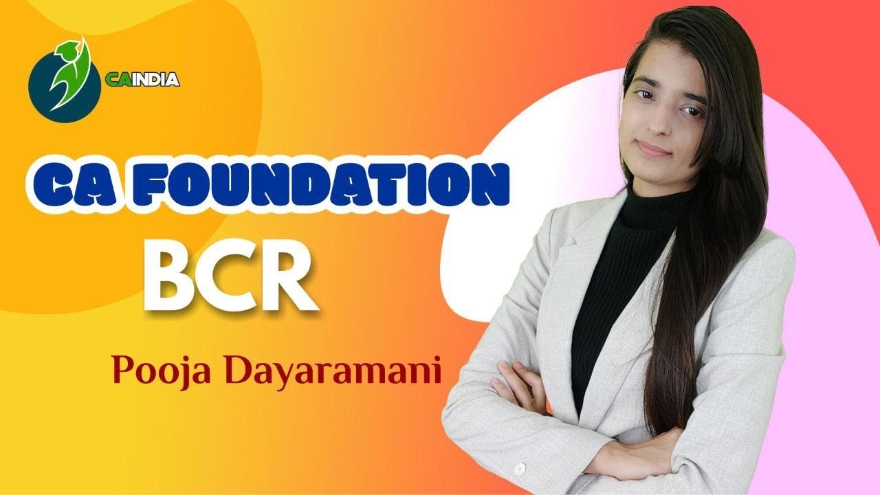 CA Foundation BCR Revision Lecture 1- Communication Part 1 - YouTube