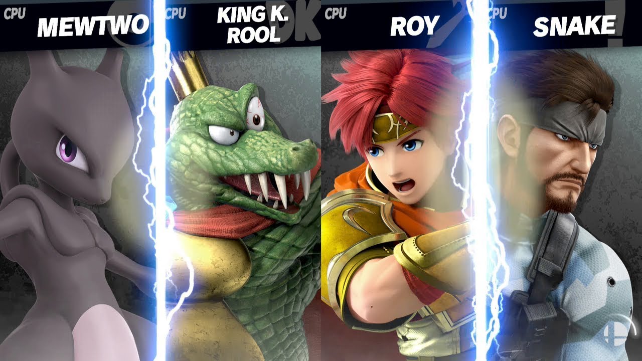 Super Smash Bros. Ultimate Gameplay | 4 Player Smash - YouTube