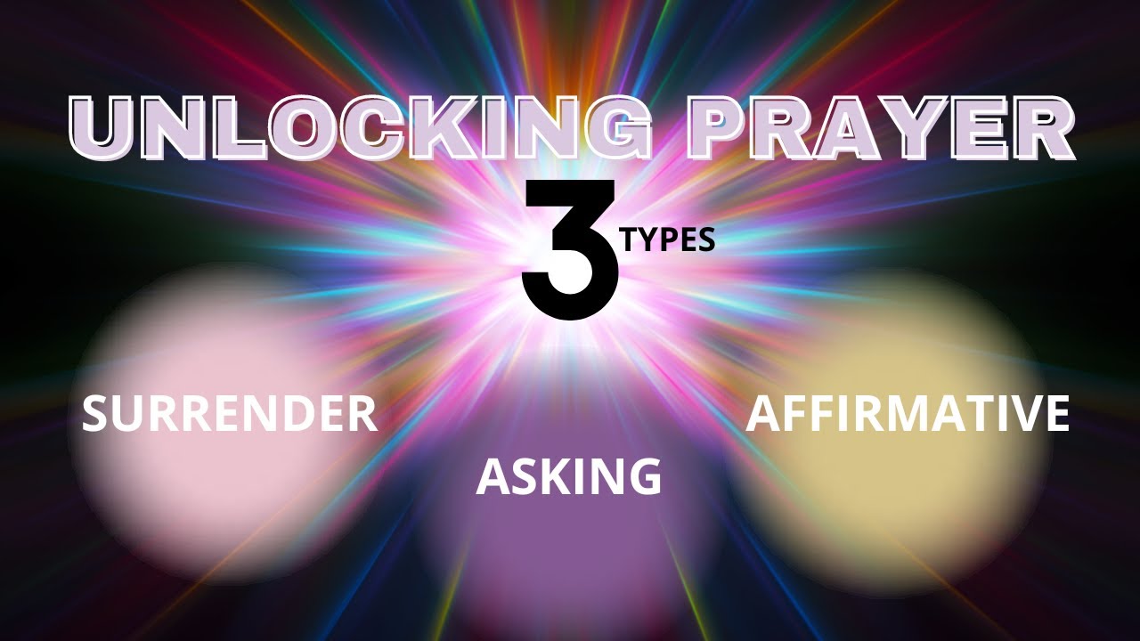 Unlocking the Power of 3 Types of Prayer - YouTube