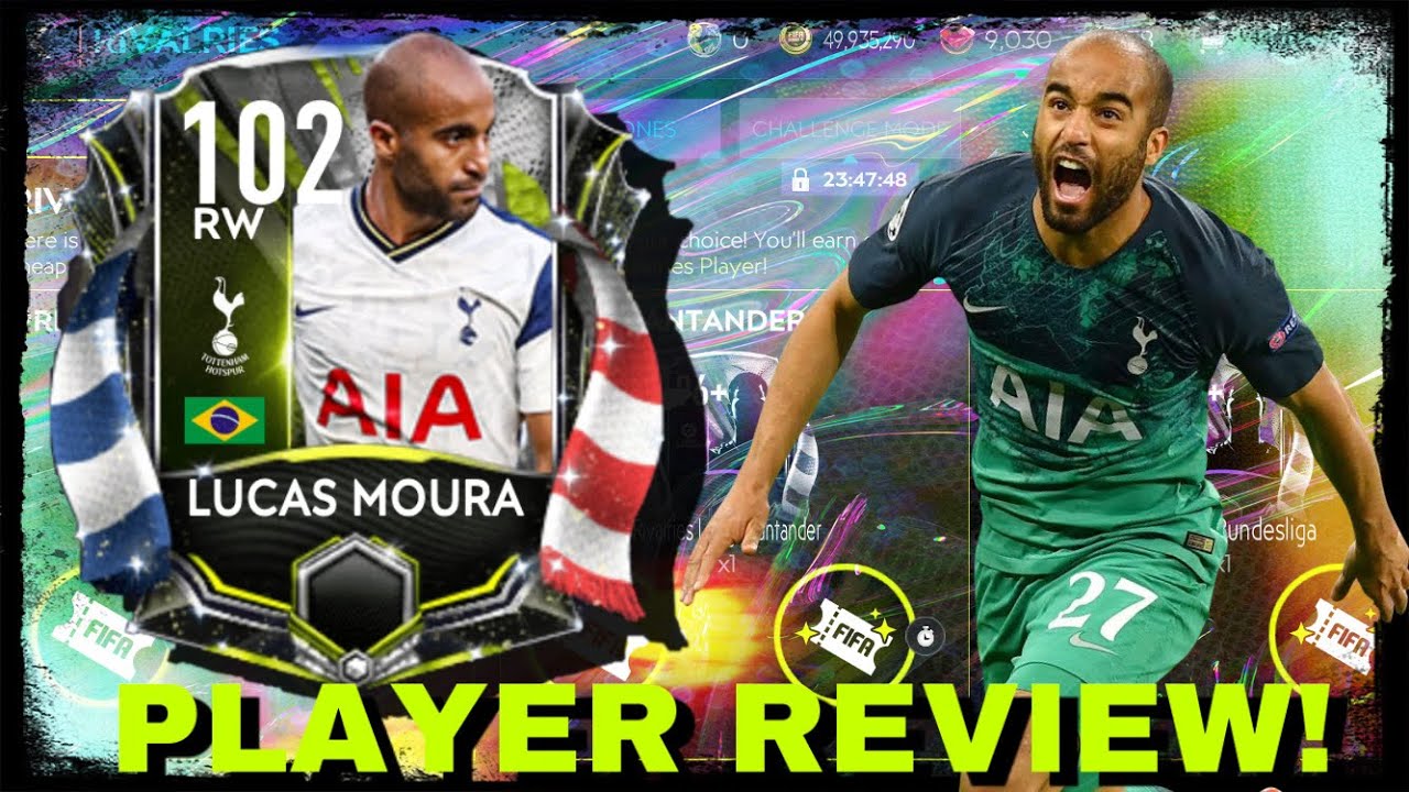 RIVALRIES LUCAS MOURA 102 RATED PLAYER PLAYER REVIEW AND GAMEPLAY ...