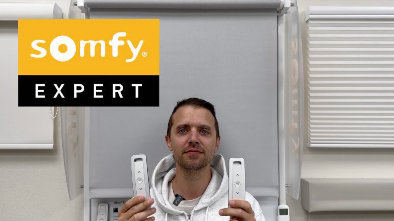 Adding/Duplicating a Remote - Somfy Motorized Shade - YouTube
