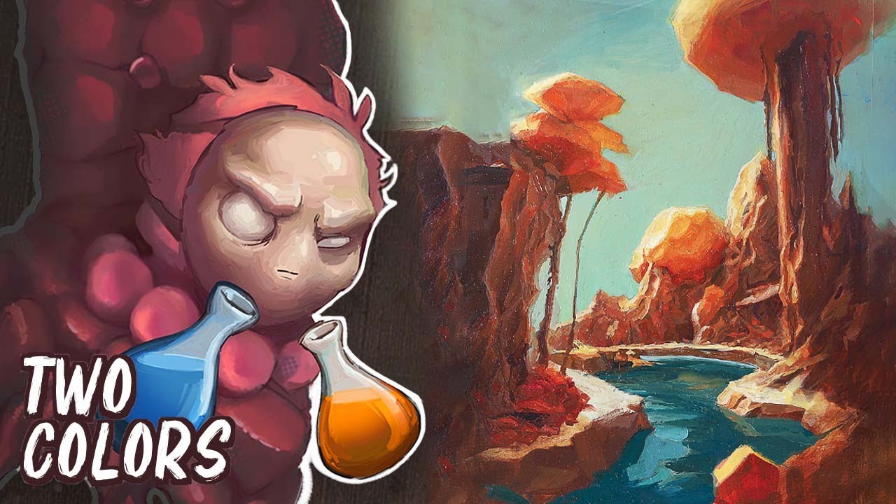 The 2 COLORS that make OIL PAINTING way easier! (and how to use them ...