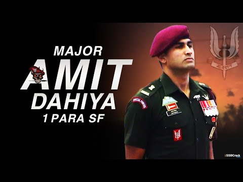 Brave Major Amit Dahiya 1 PARA SF Shaurya Chakra