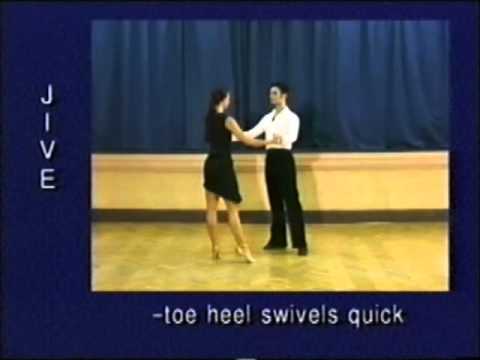 Jive dance steps: 26. Toe heel swivels quick - YouTube