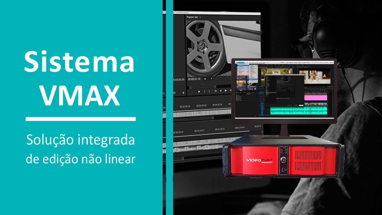 VMAX ilha de edição (Hardware + Software incluso) - YouTube