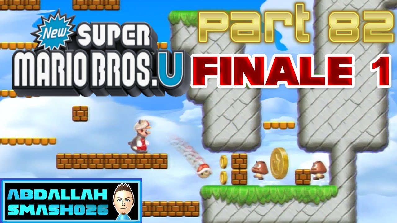 New Super Mario Bros U - Part 82: W9-9 "Follow That Shell" 100% ...