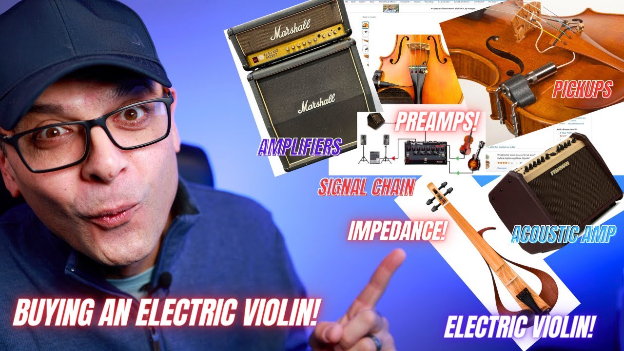 The Best Electric Violin, Pickup, Preamp and Amplifier! - YouTube