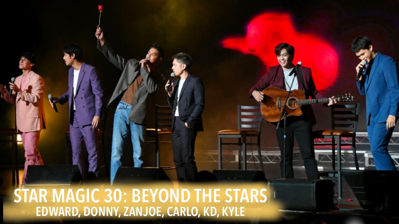 Star Magic 30: Beyond the Stars LA - Leading Men Performance(Edward ...