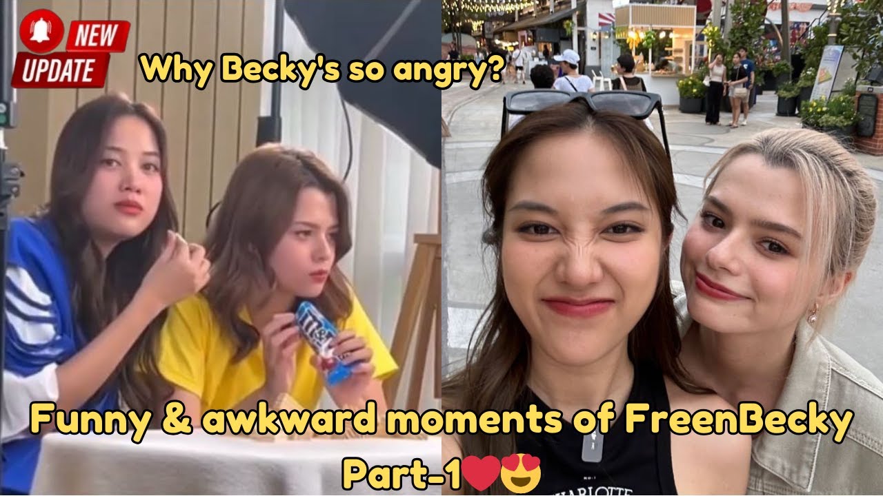 (FreenBecky) Funny & awkward moments of FreenBecky Part-1 ️😍 - YouTube