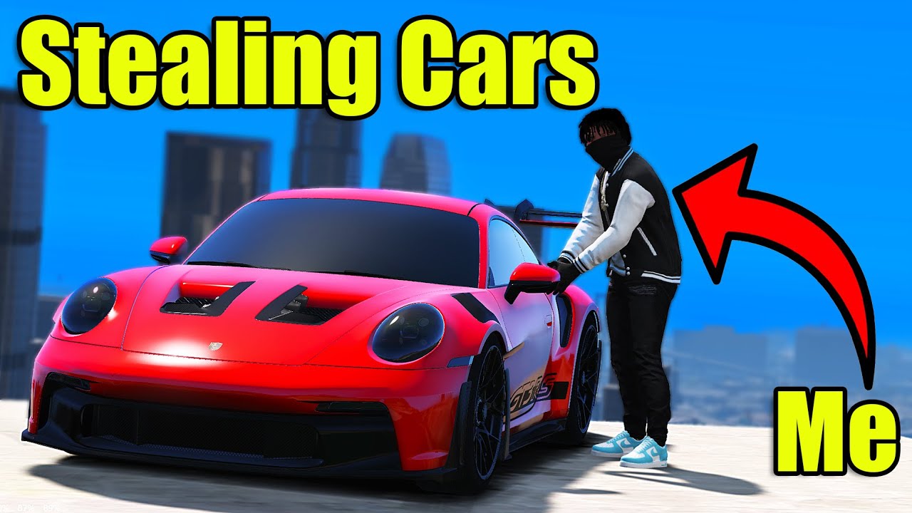 Stealing ALL Cars in GTA 5 RP - YouTube