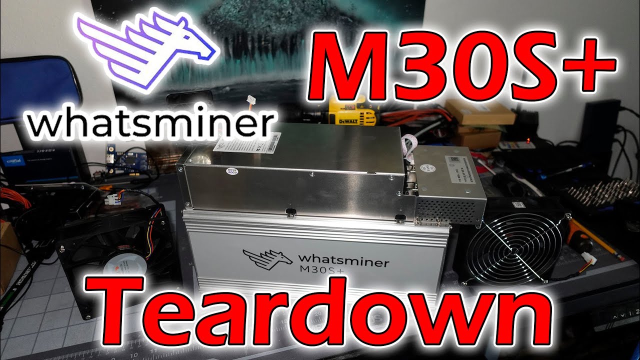 Teardown of WhatsMiner M30S+, Preparing Asic for Immersion Cooling ...