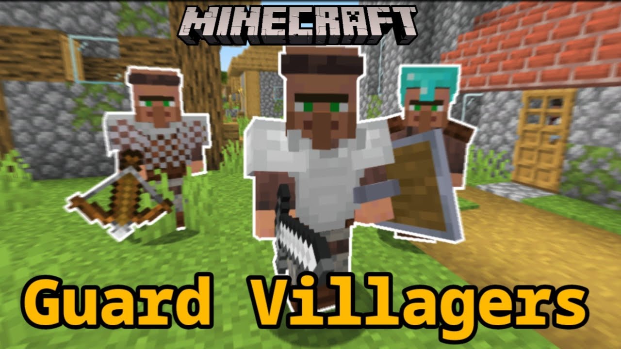 Guard Villagers | Minecraft | 1.16.5 Mod Showcase - YouTube