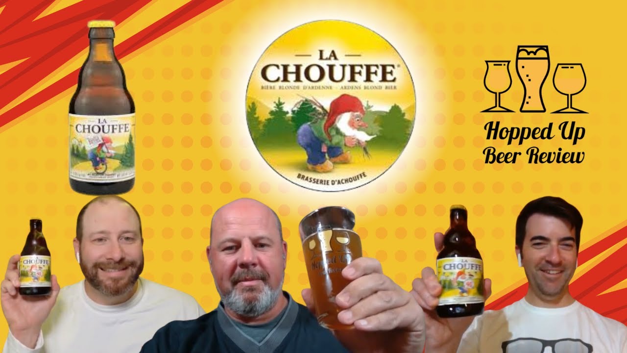 La Chouffe Blond by Brasserie d'Achouffe 8% ABV Beer Review #blonde # ...