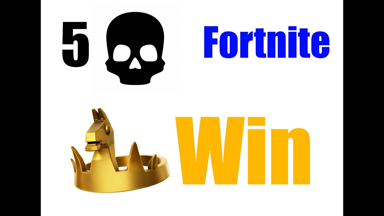 5 Kill Crown Win! (fortnite no commentary) - YouTube