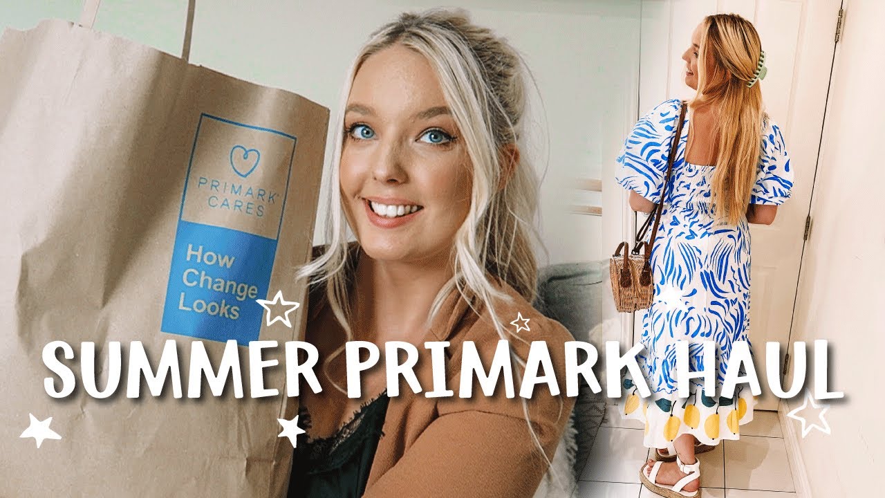 SUMMER PRIMARK HAUL JULY 2022 | NEW IN PRIMARK JULY 2022 | SUMMER HAUL ...