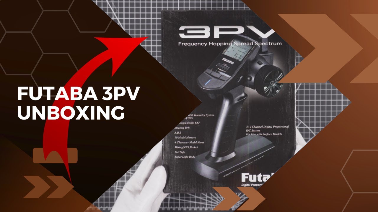 Futaba 3PV 2.4ghz RC Transmitter Unboxing Video #rccar #futaba # ...