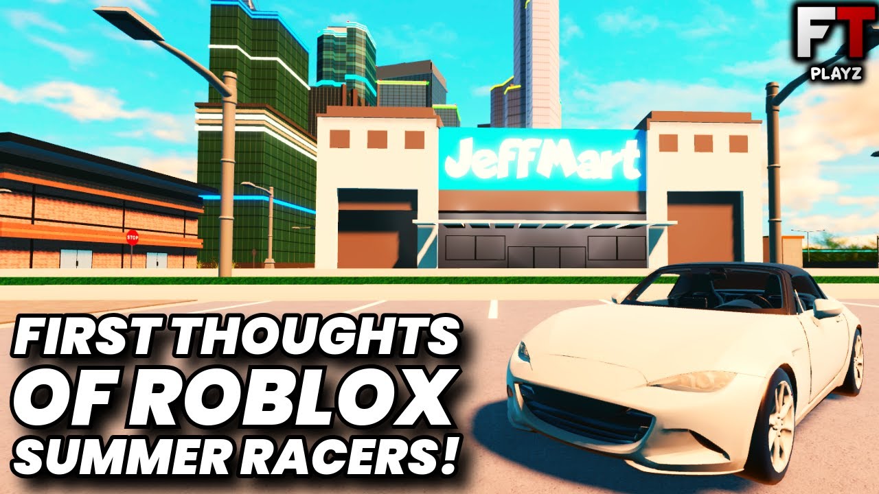 Playing Roblox Summer Racers For The FIRST TIME! - YouTube