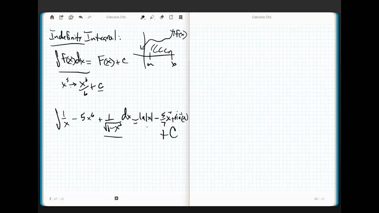 Calculus Chapter 5.3 part 1 - YouTube