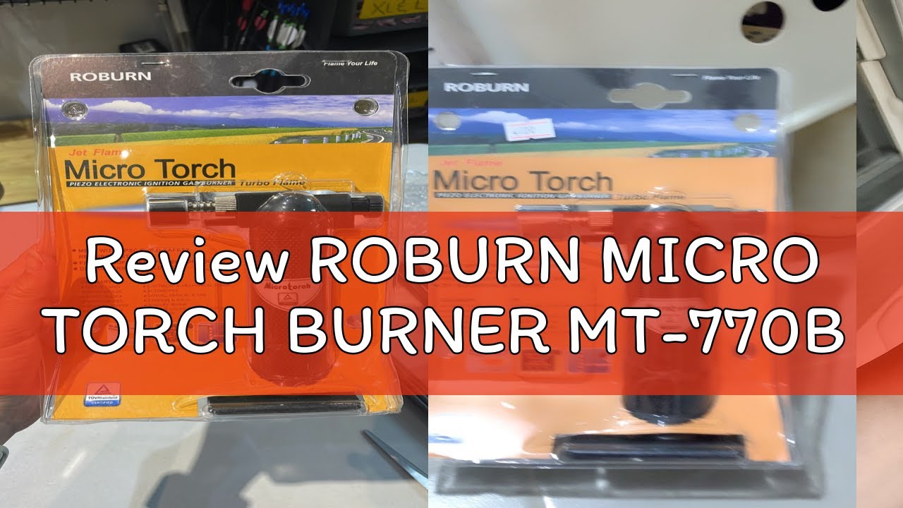 Review ROBURN MICRO TORCH BURNER MT-770B - YouTube