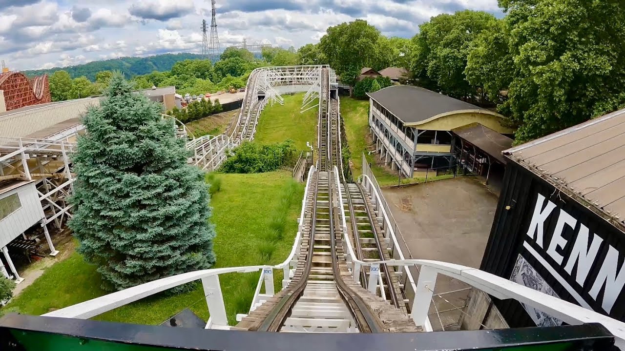 Jack Rabbit CLASSIC 1920 Wooden Roller Coaster 4K POV! | Kennywood ...