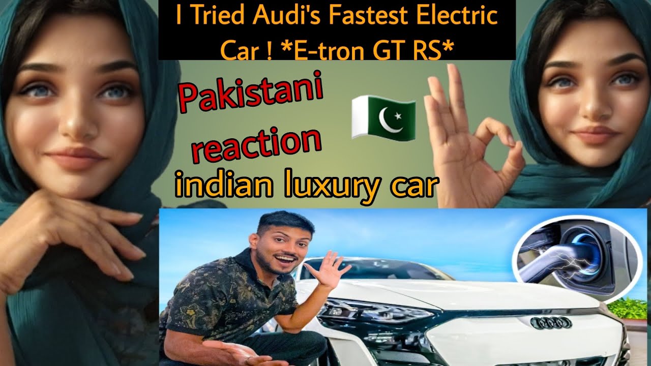 I Tried Audi's Fastest ElectricCar ! *E-tron GT RS* | pakistani Ash ...