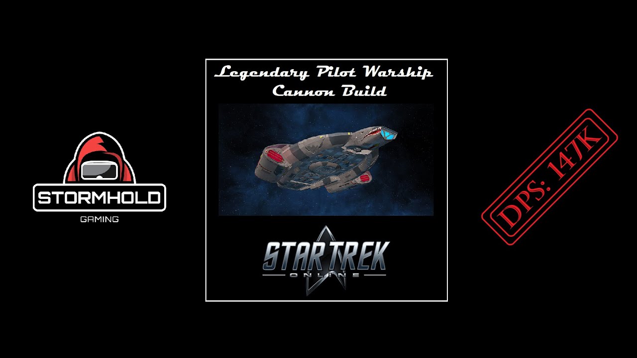 STO: 147k DPS - Legendary Pilot Warship - Phaser Cannons Build - YouTube