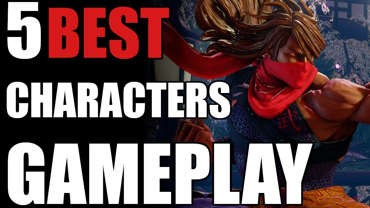 5 Characters with Great gameplay design in Street Fighter V CE - YouTube