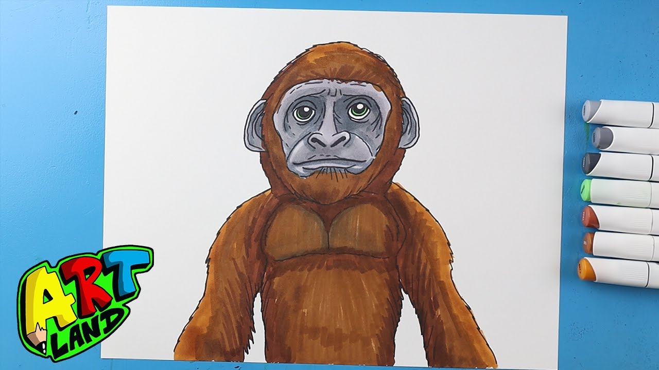 How to Draw Mini Kong | Godzilla x Kong: The New Empire - YouTube