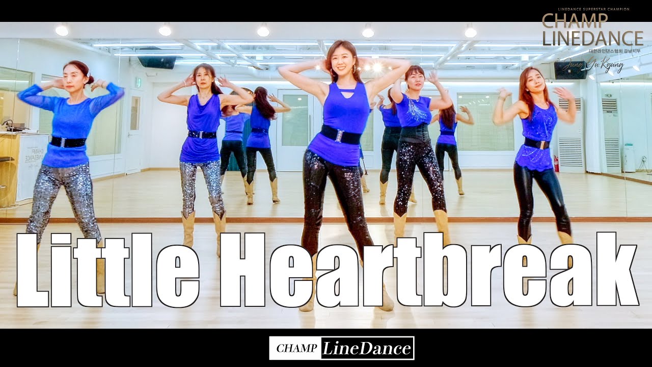 [수요중고급반] Little Heartbreak Line Dance || 리틀하트브레이크 라인댄스 - YouTube