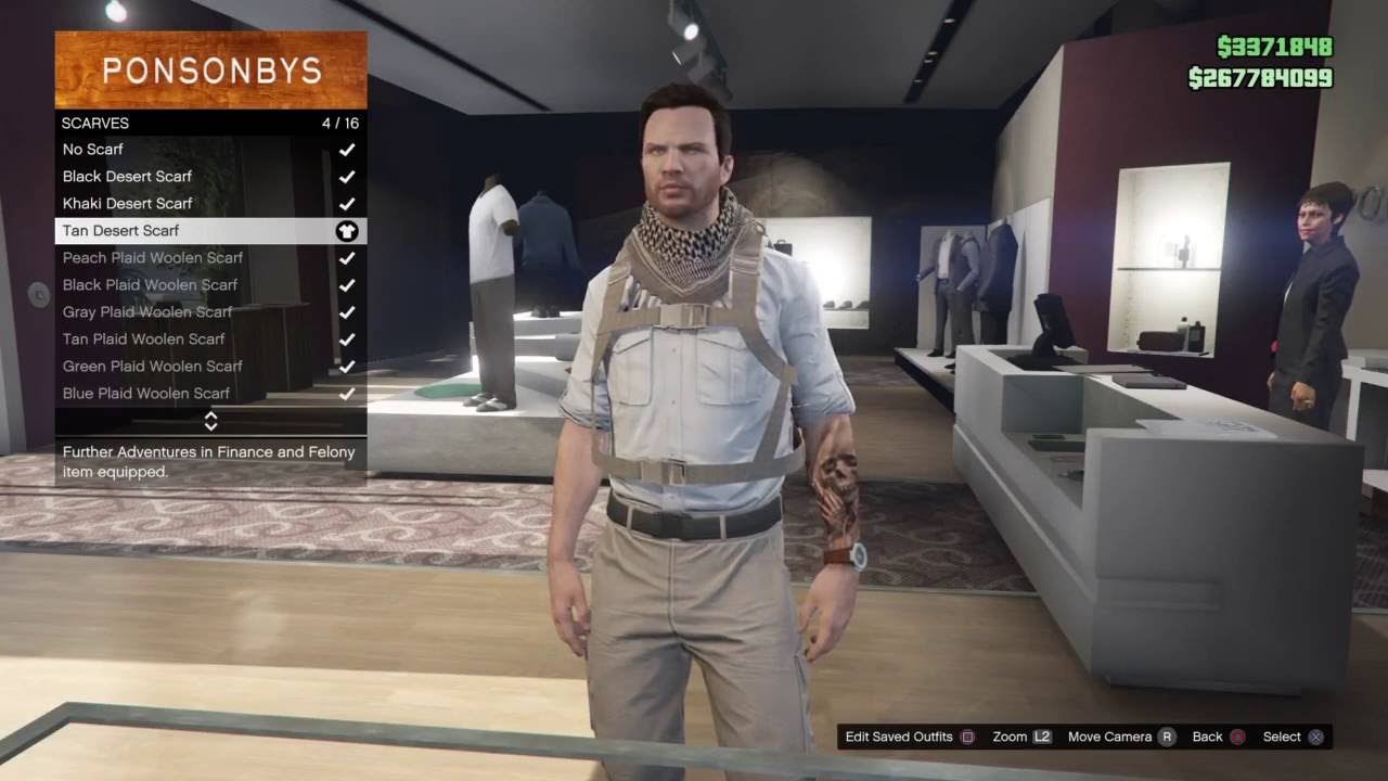 How to make Nathan Drake in GTA Online (Outfit Tutorial) - YouTube